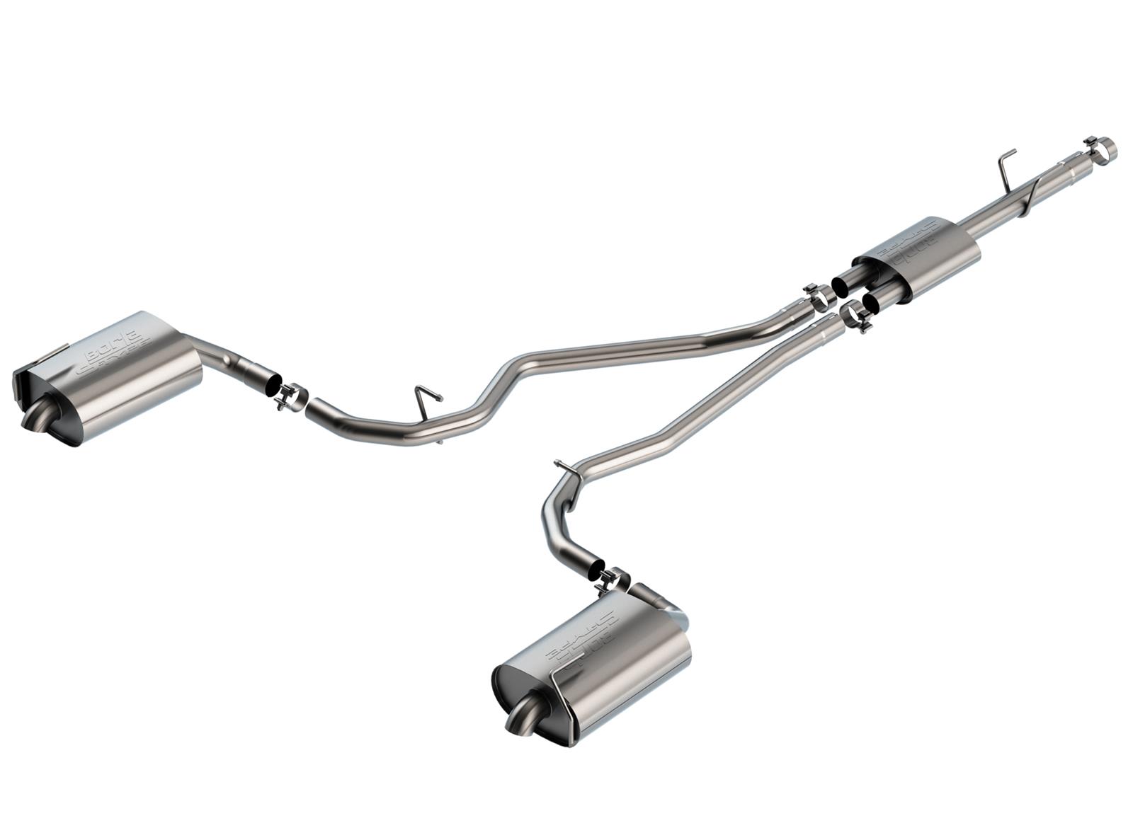 Borla 140824 Borla S-Type Cat-Back Exhaust Systems | Summit Racing