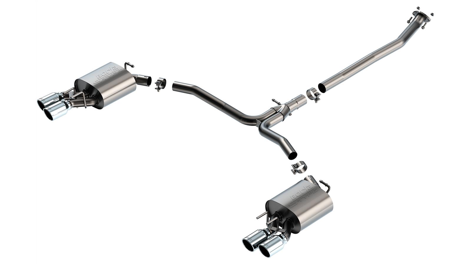 Borla 140853 Borla S-Type Cat-Back Exhaust Systems | Summit Racing