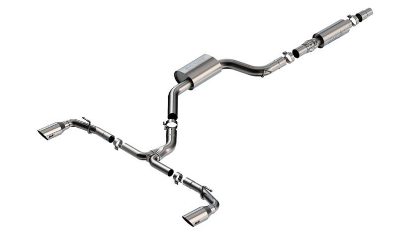 Borla 140883SB Borla S-Type Cat-Back Exhaust Systems | Summit Racing