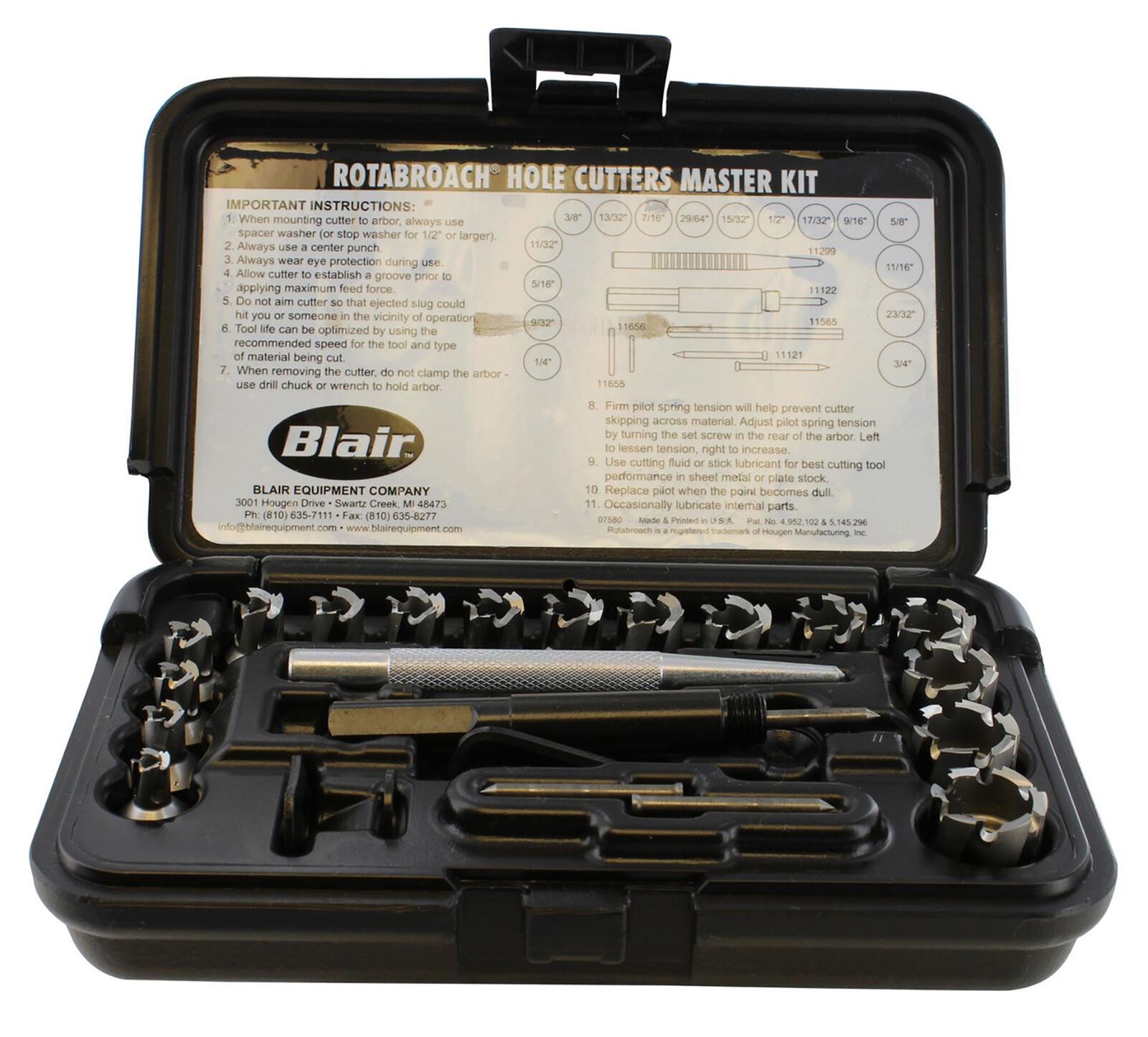 Blair BL11099 Blair Equipment Rotabroach Cutter Kits | Summit Racing