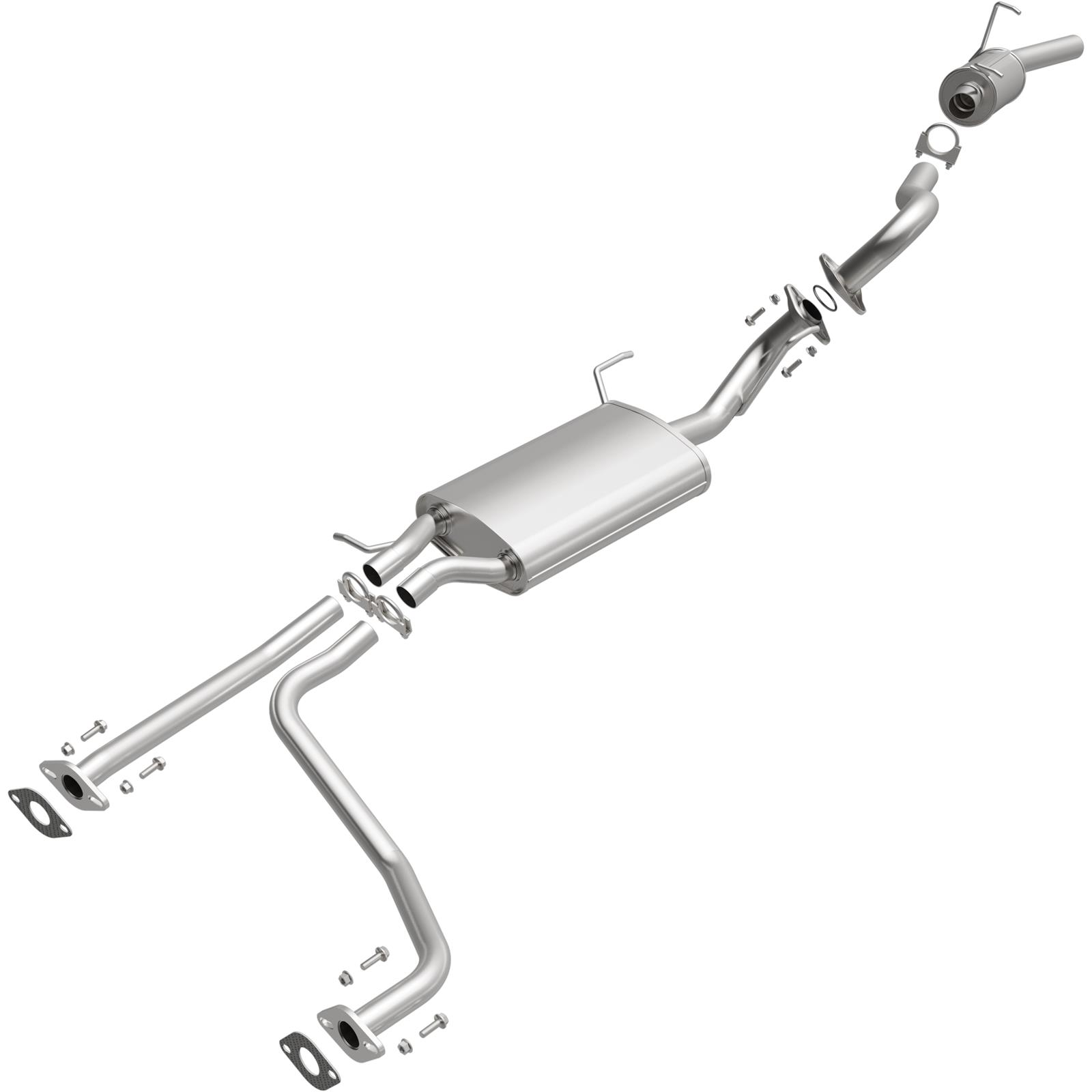 BRExhaust 106-0120 BRExhaust Direct-Fit Exhaust Systems | Summit Racing