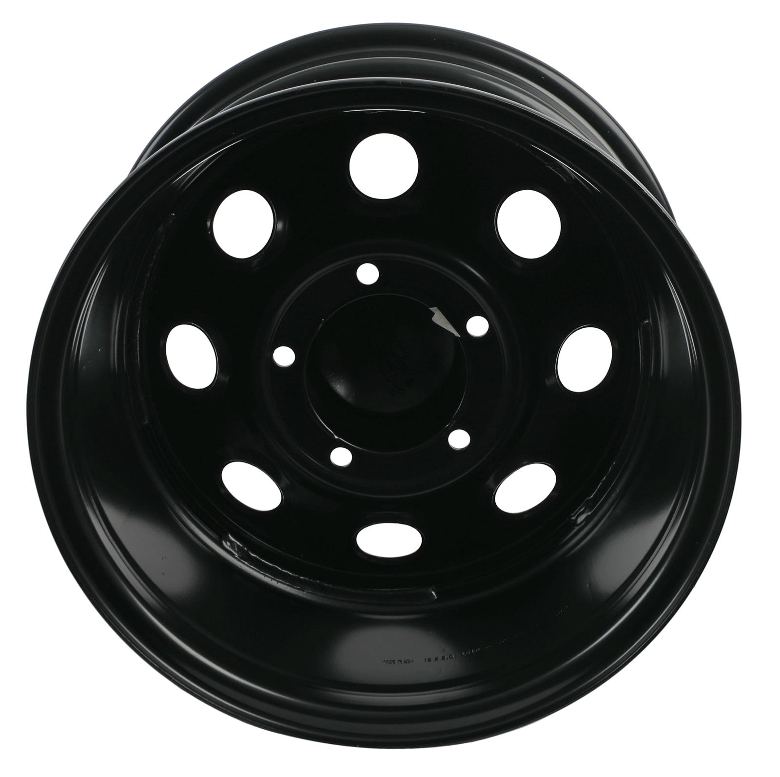 Black Rock Series 997 Type 8 Matte Black Wheels | Summit Racing