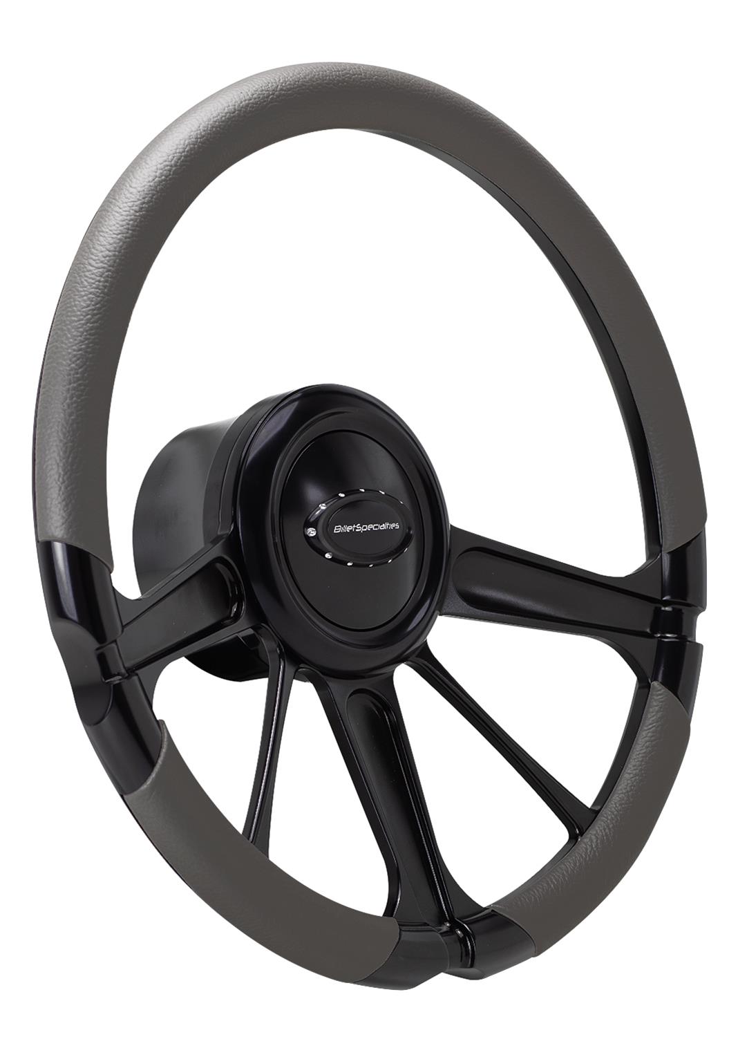 Billet Specialties BLK29252 Billet Specialties Half-Wrap Steering ...