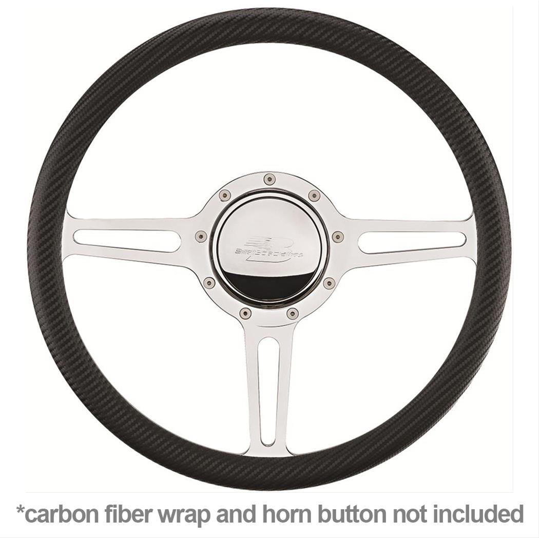 Billet Specialties 30137 Billet Specialties Half-Wrap Steering Wheels ...