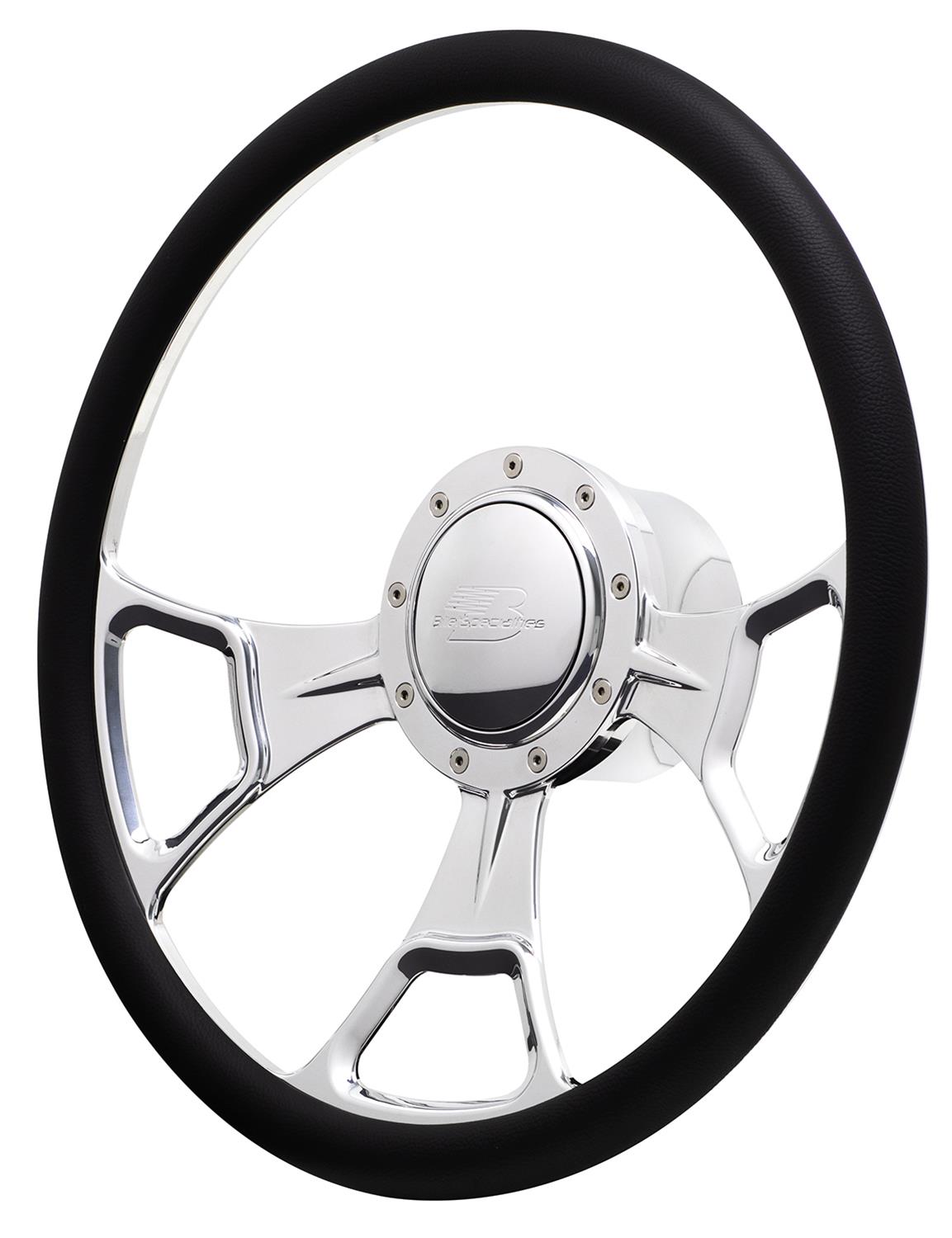 Billet Specialties 34166 Billet Specialties Half-Wrap Steering Wheels ...