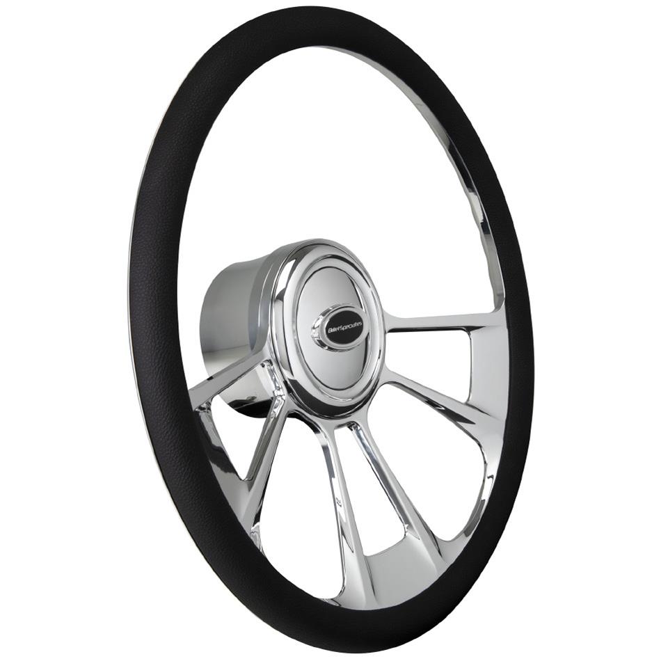 Billet Specialties 34169 Billet Specialties Half-Wrap Steering Wheels ...
