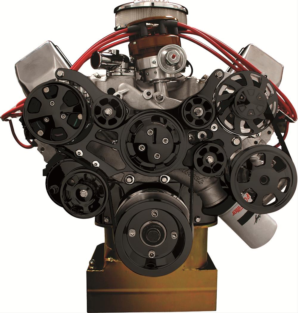 Billet Specialties BLK14600P Billet Specialties Tru Trac Serpentine ...