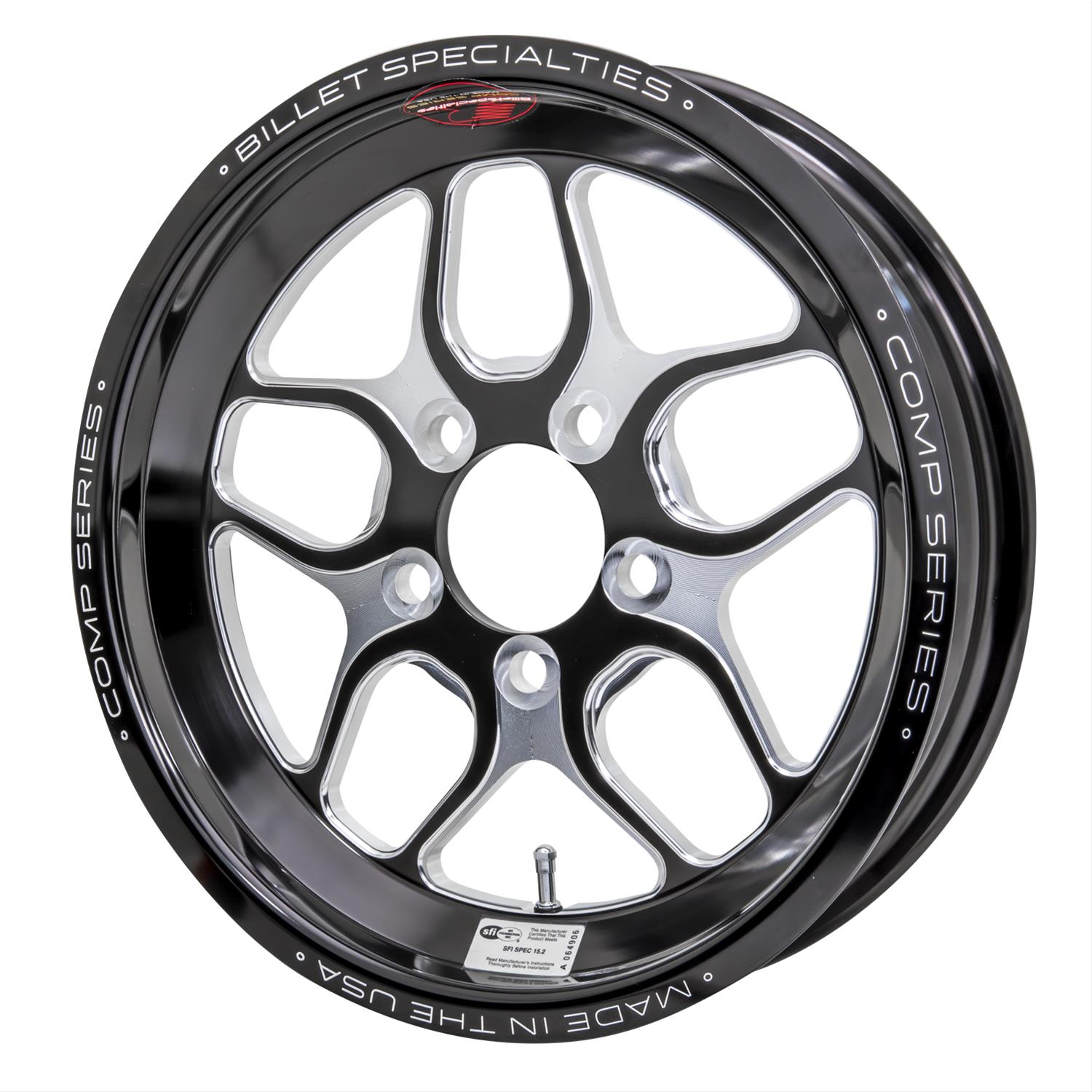 Billet Specialties CSFB75356517 Billet Specialties Comp 7 Series Black ...