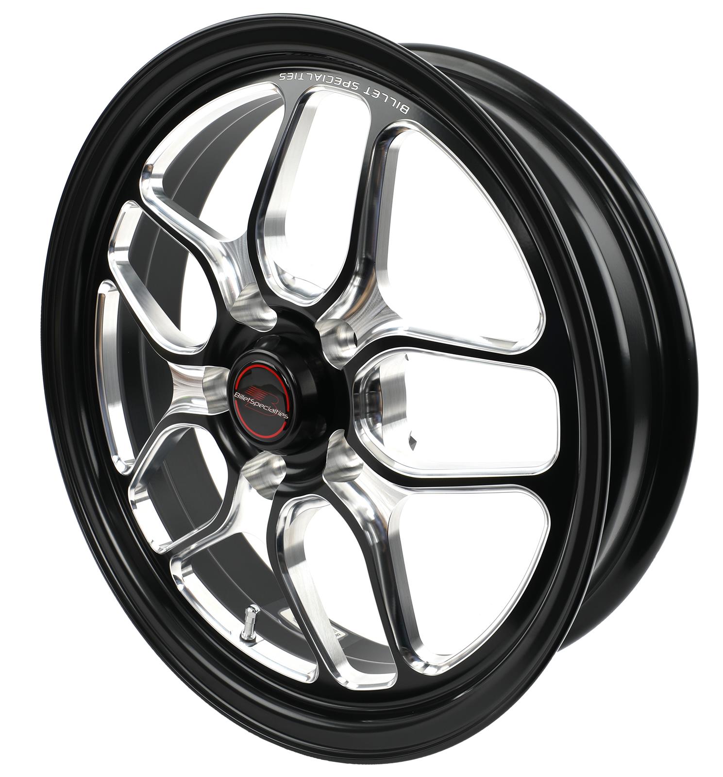 Billet Specialties Win Lite Black Anodized One-Piece Wheels | Summit Racing