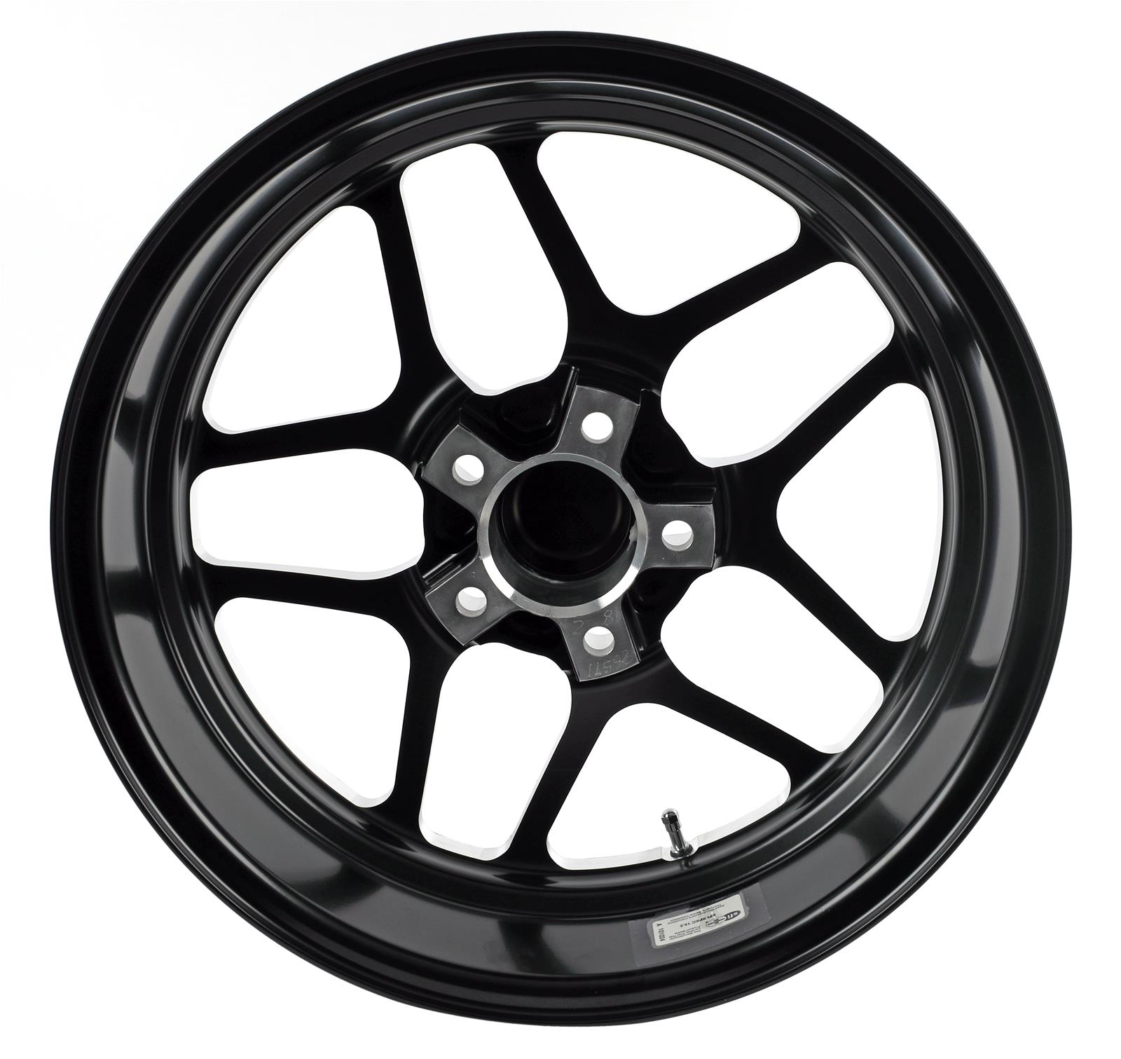 Billet Specialties Win Lite Drag Pack Black Anodized Wheels | Summit Racing