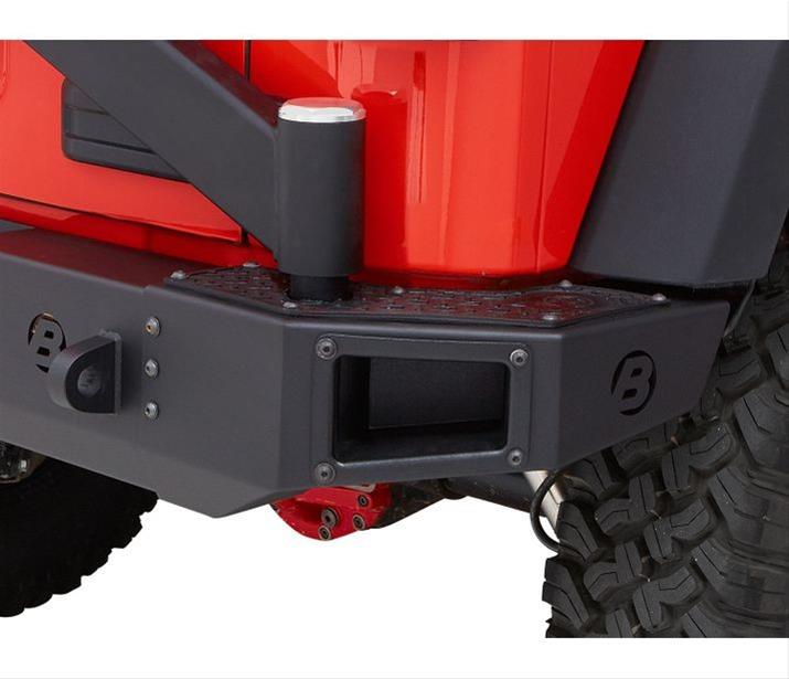 Bestop 44941-01 Bestop HighRock 4x4 Rear Bumper End Caps | Summit Racing