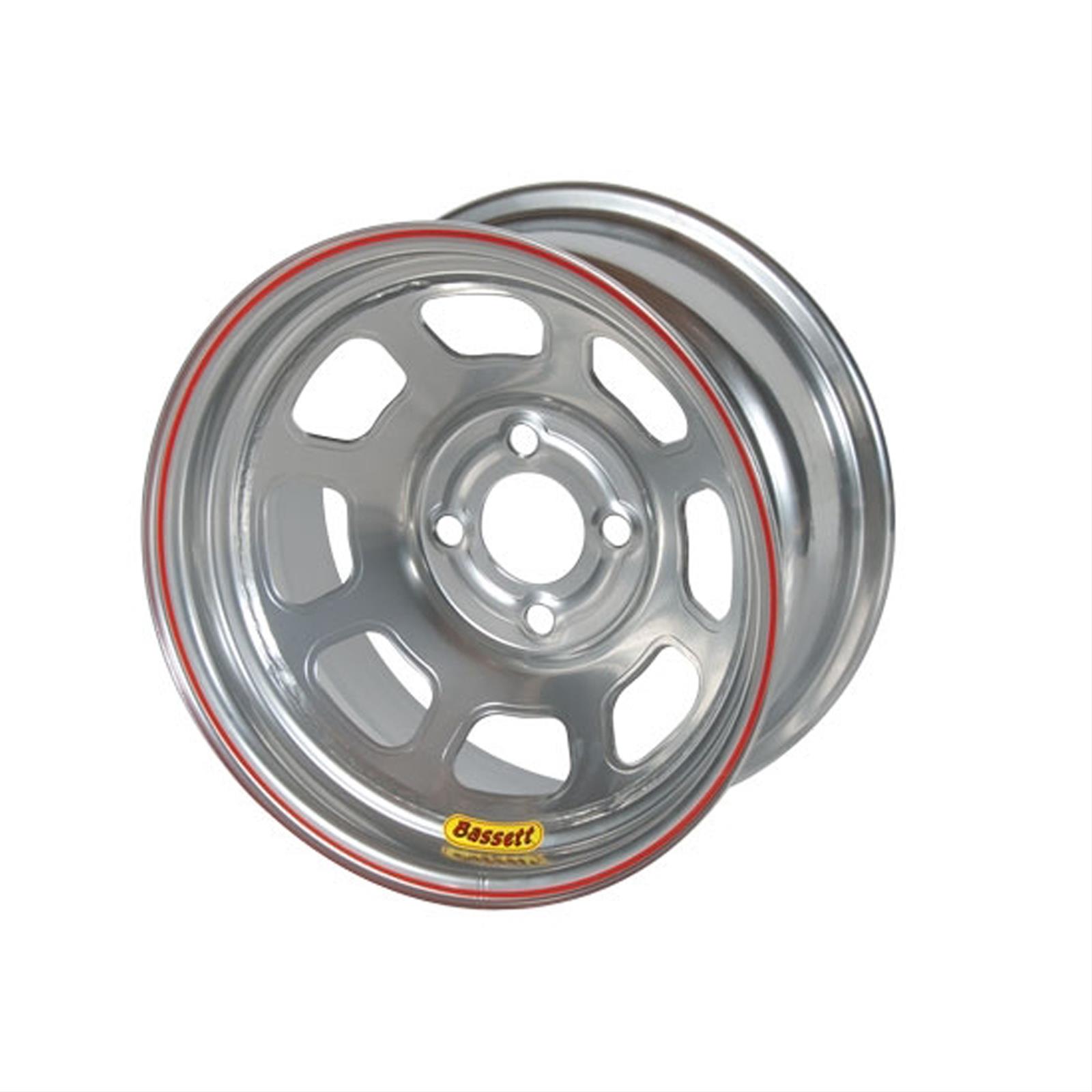 Bassett Racing Wheel 57R44S Basset Racing DOT-Approved Silver ...