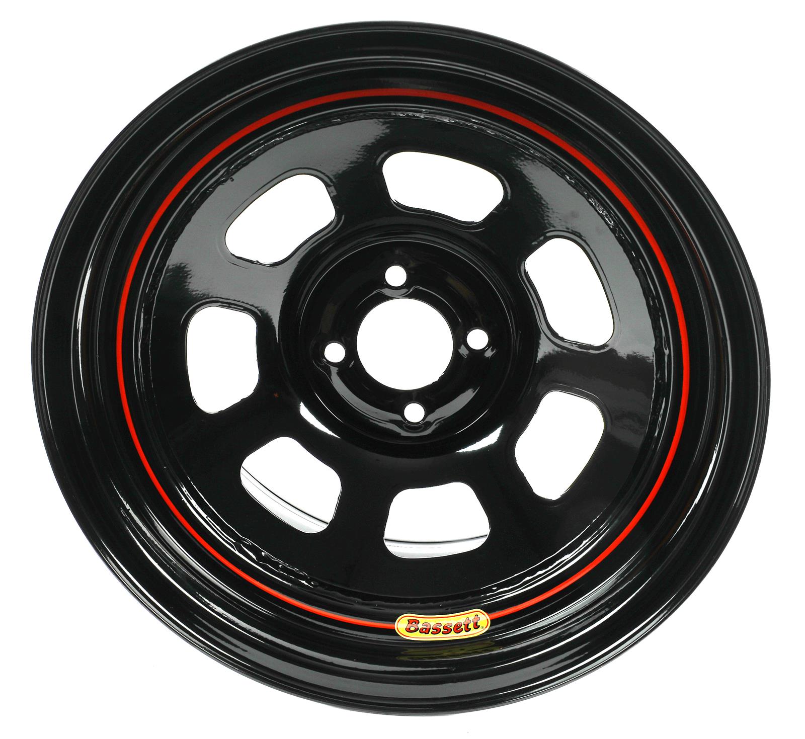 Bassett Racing Wheel 57RH3 Bassett Racing DOT-Approved Black Gloss ...