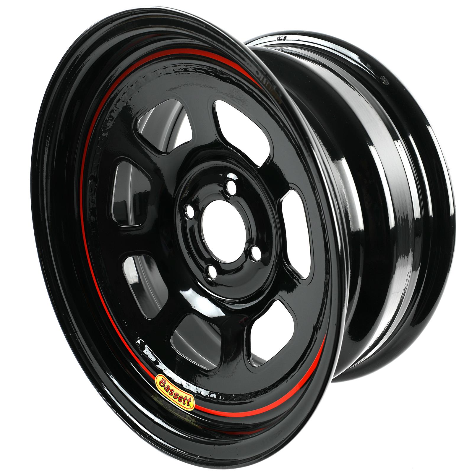 Bassett Racing Wheel 57RH4 Basset Racing DOT-Approved Black ...