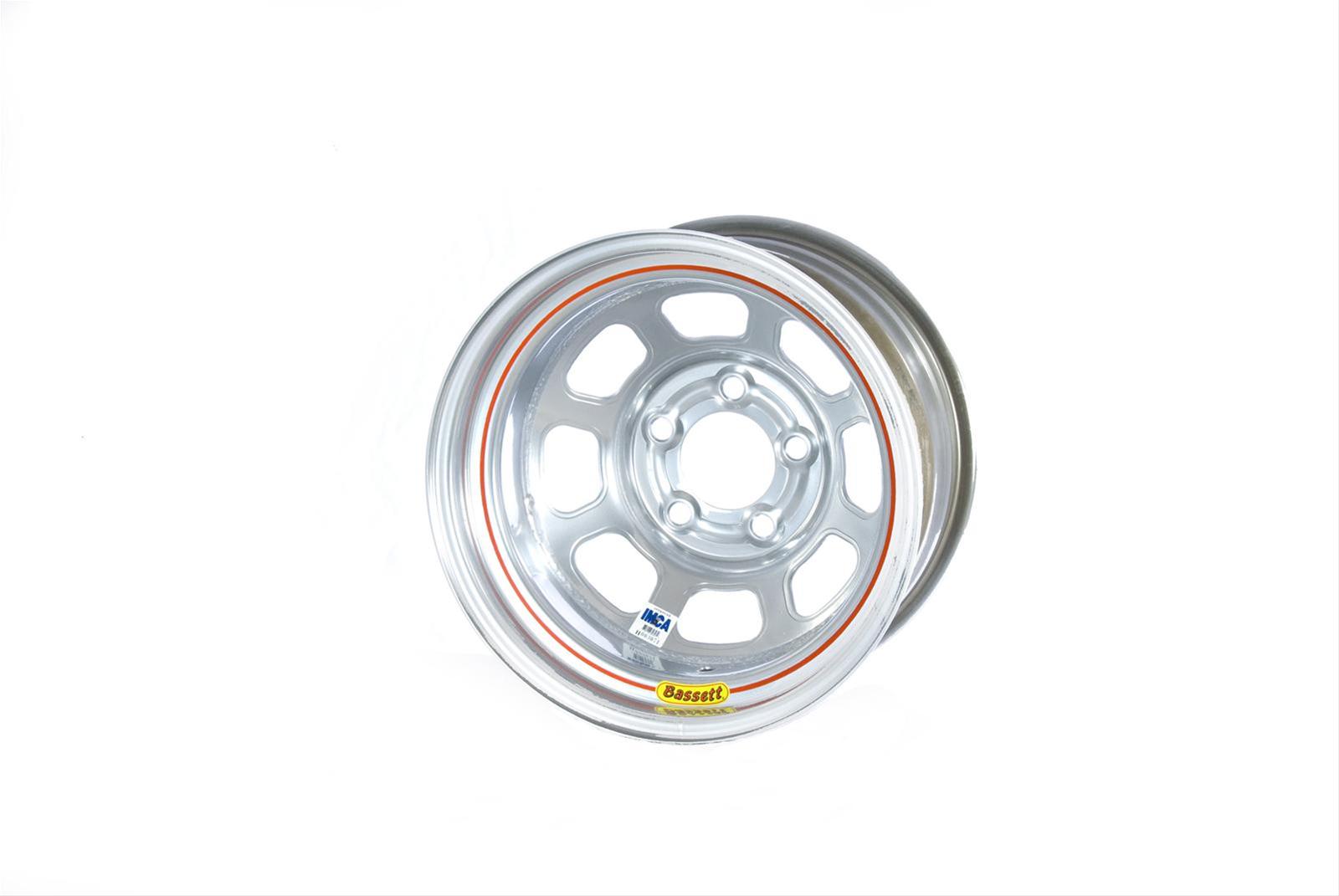 Bassett Racing Wheel 57RH4S Basset Racing DOT-Approved Silver ...