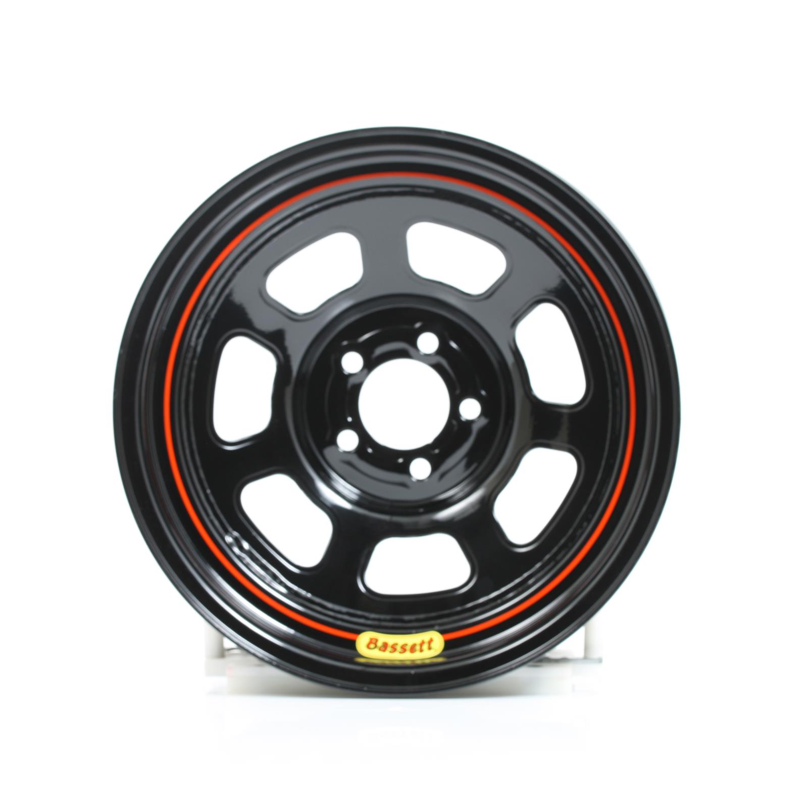 Bassett Racing Wheel 57RN4 Basset Racing DOT-Approved Black ...