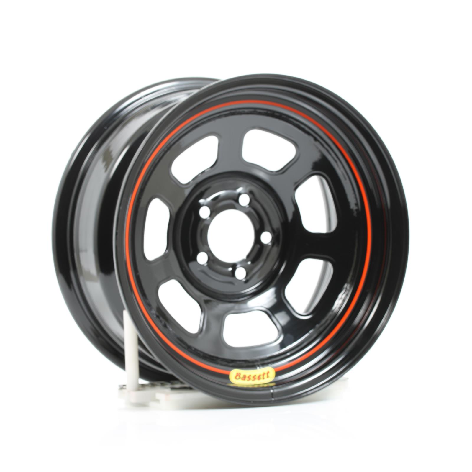 Bassett Racing Wheel 57RN4 Basset Racing DOT-Approved Black ...