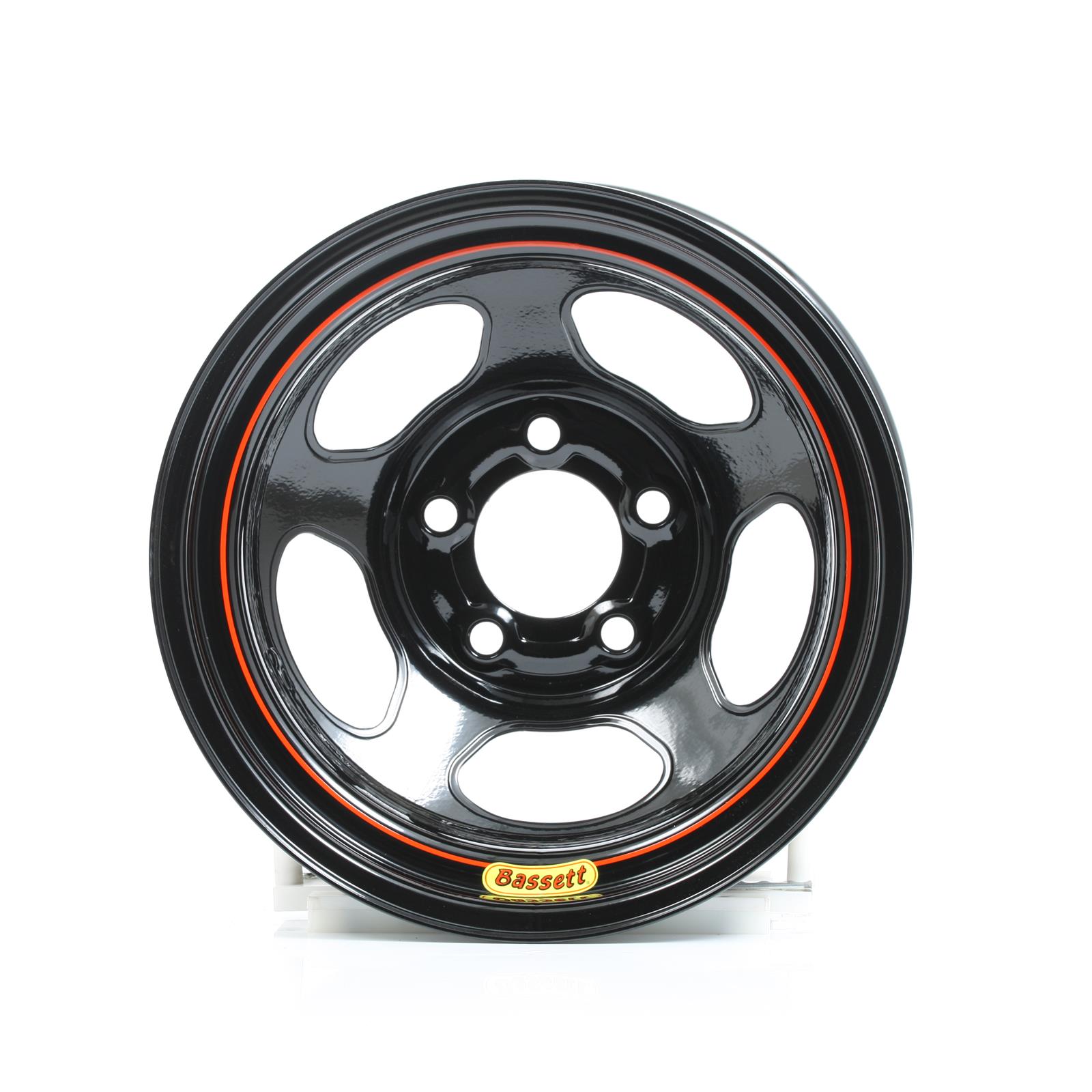 Bassett Racing Wheel 58A53I Bassett Racing Inertia Advantage IMCA Black ...