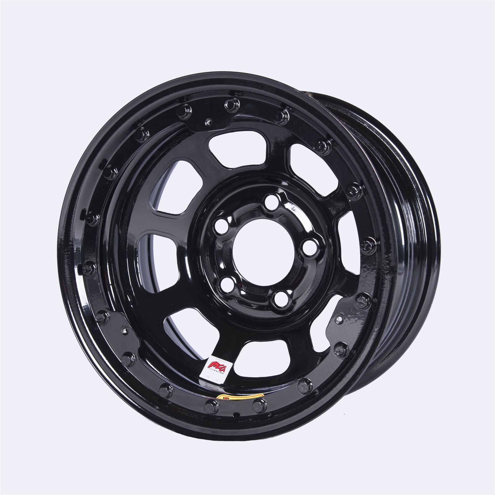 Bassett Racing Wheel 58DC3ILK Bassett Racing D-Hole IMCA Black ...