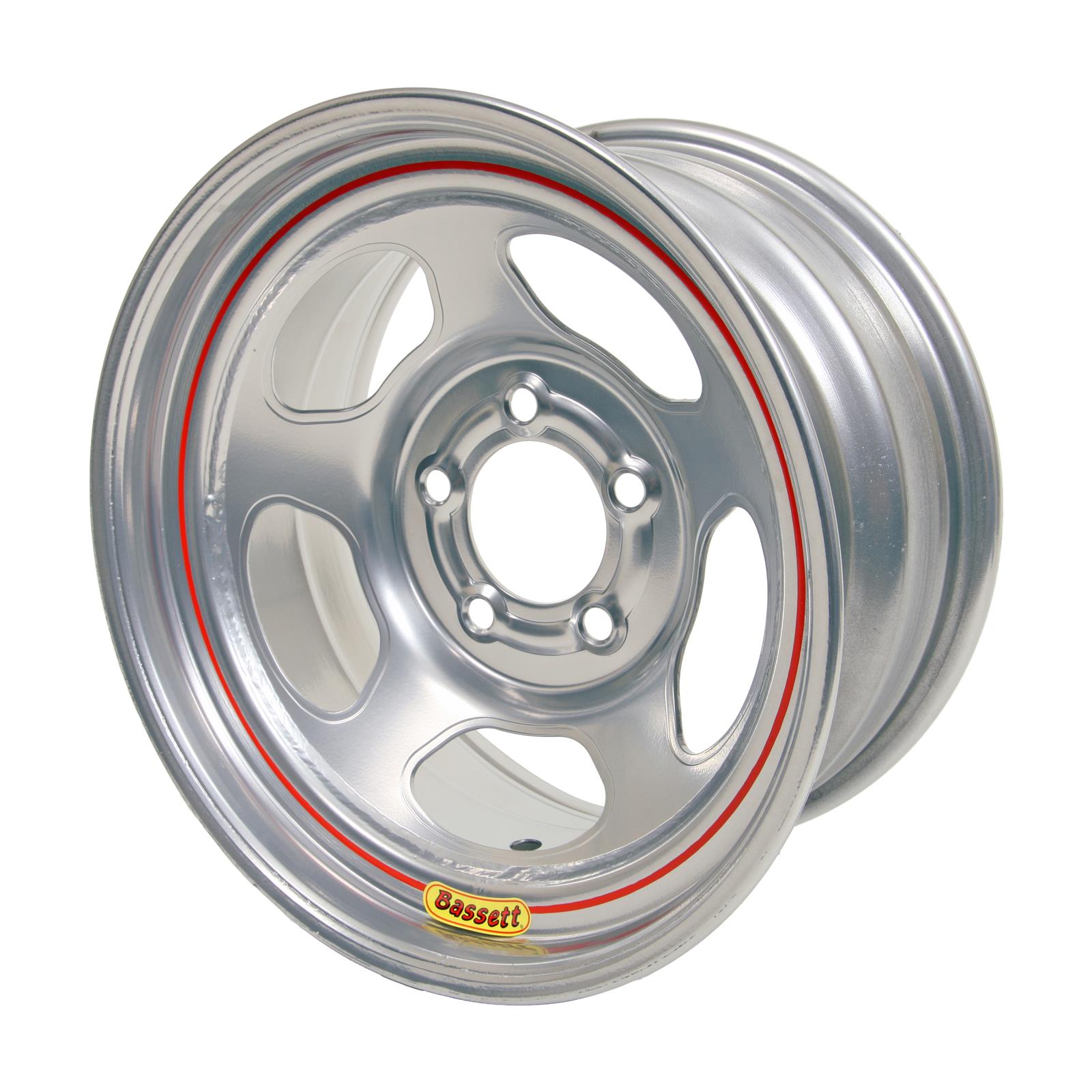 Bassett Racing Wheel 58RC4E Bassett Racing Armor Edge Rolled Silver ...