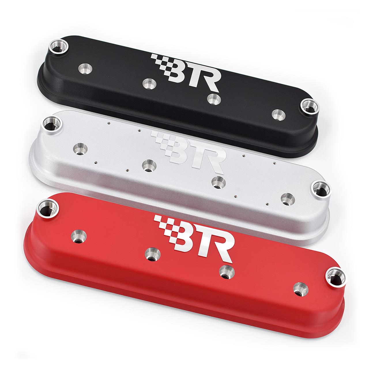 Brian Tooley Racing VCA-02-BLK-CM BTR Valve Covers | Summit Racing