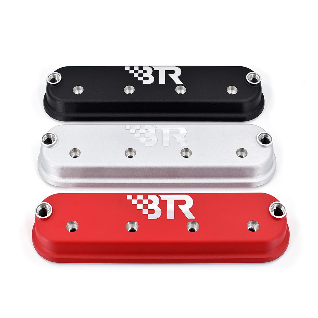 Brian Tooley Racing VCA-02-BLK BTR Valve Covers | Summit Racing