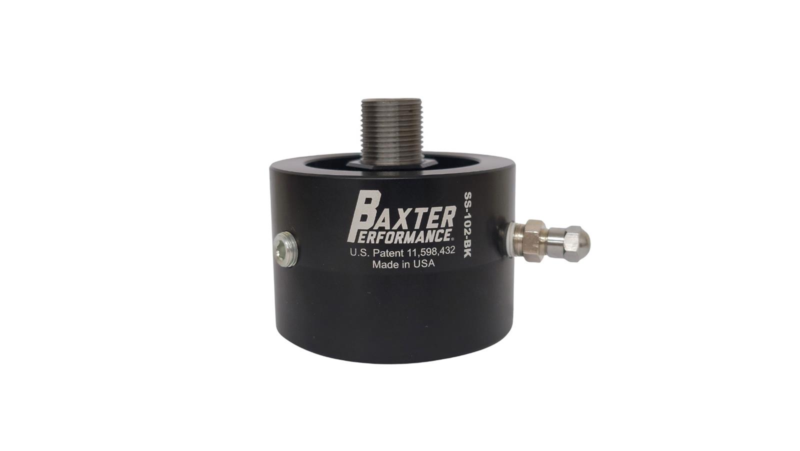 Baxter Performance SS-102-BK Baxter Performance Oil Filter Anti-Drain Adapters | Summit Racing