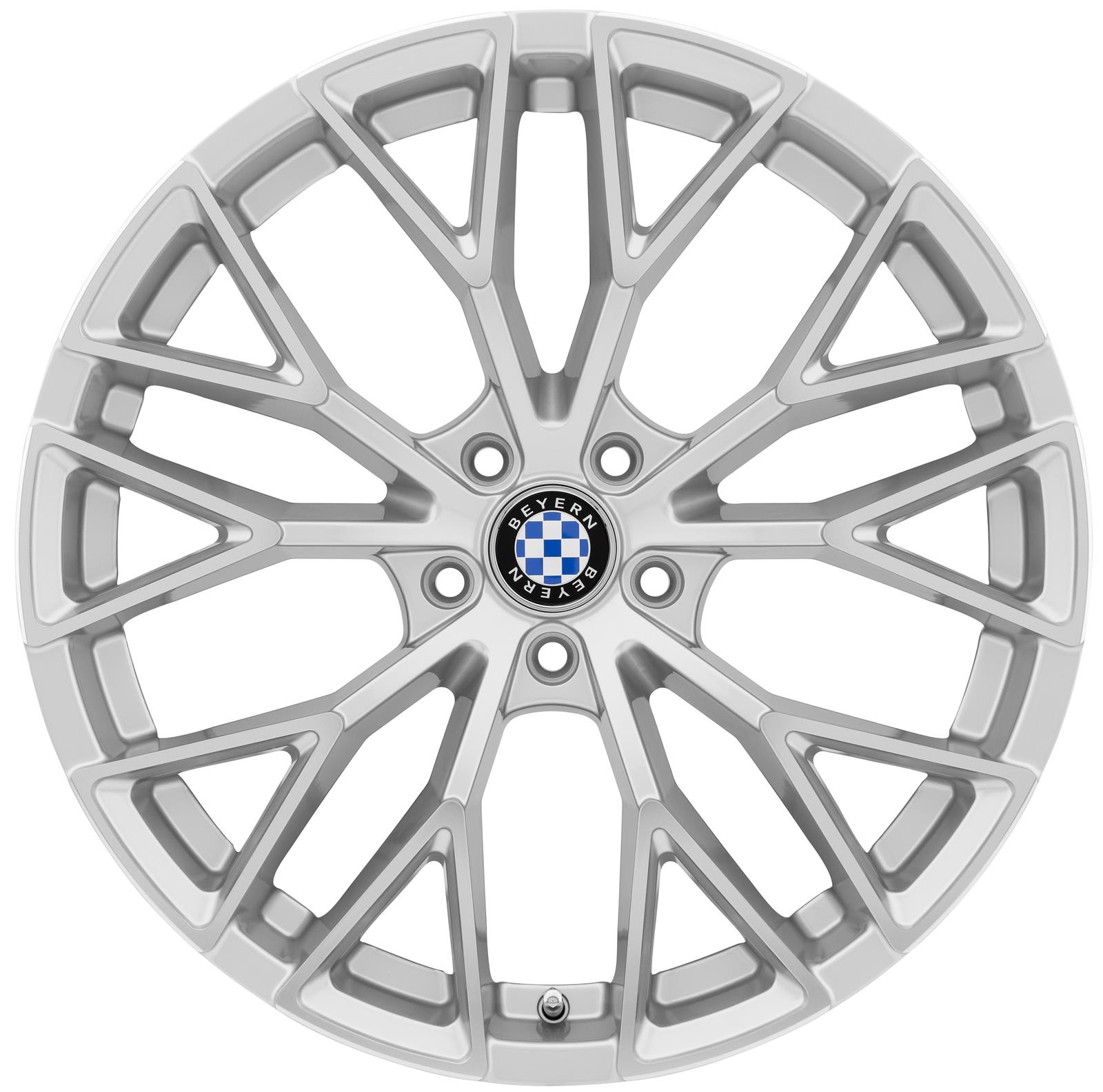 Beyern BMW Wheels 1995BYL255120S74 Beyern Antler Silver Wheels with ...