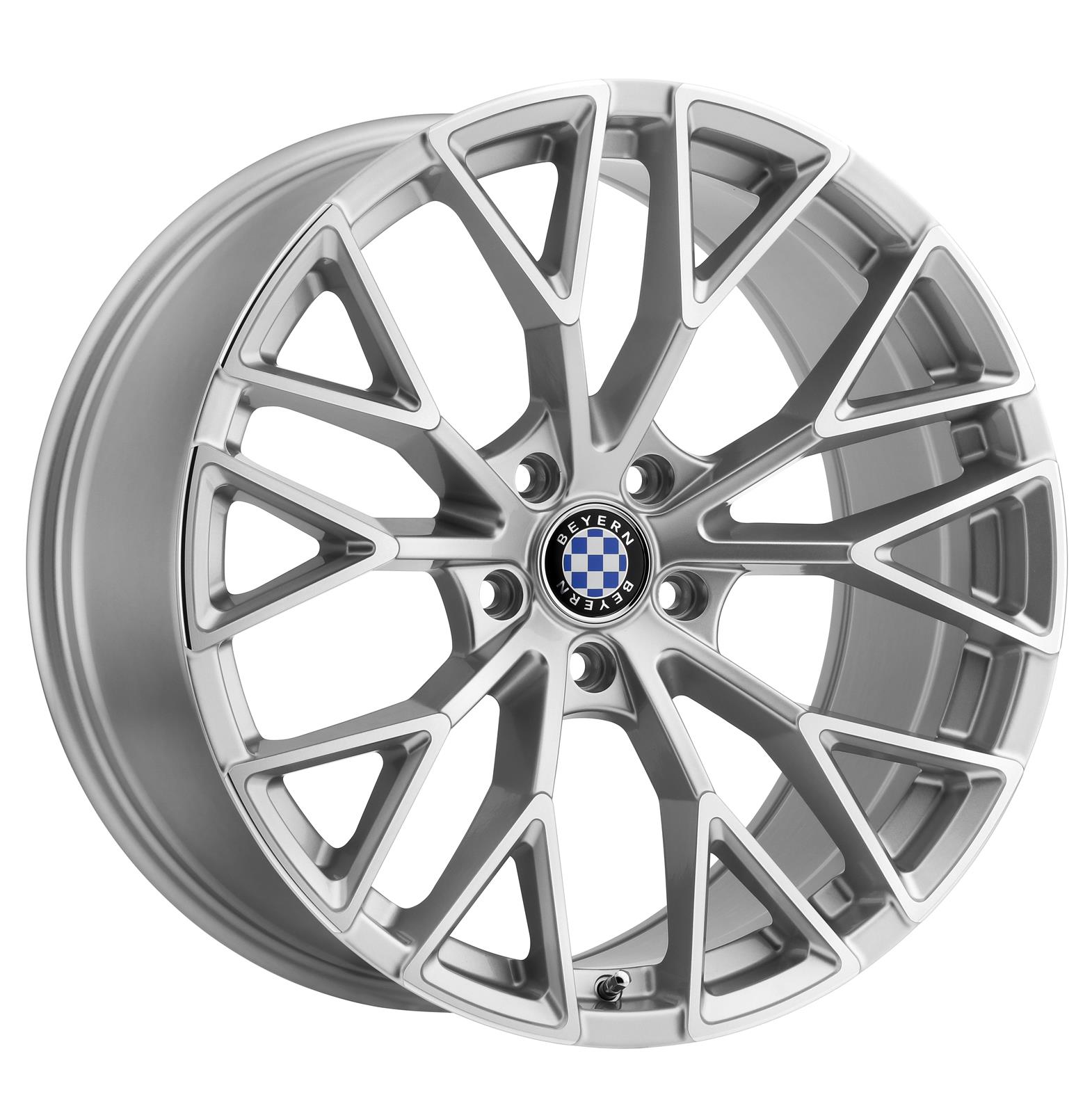 Beyern BMW Wheels 1995BYL255120S74 Beyern Antler Silver Wheels with ...