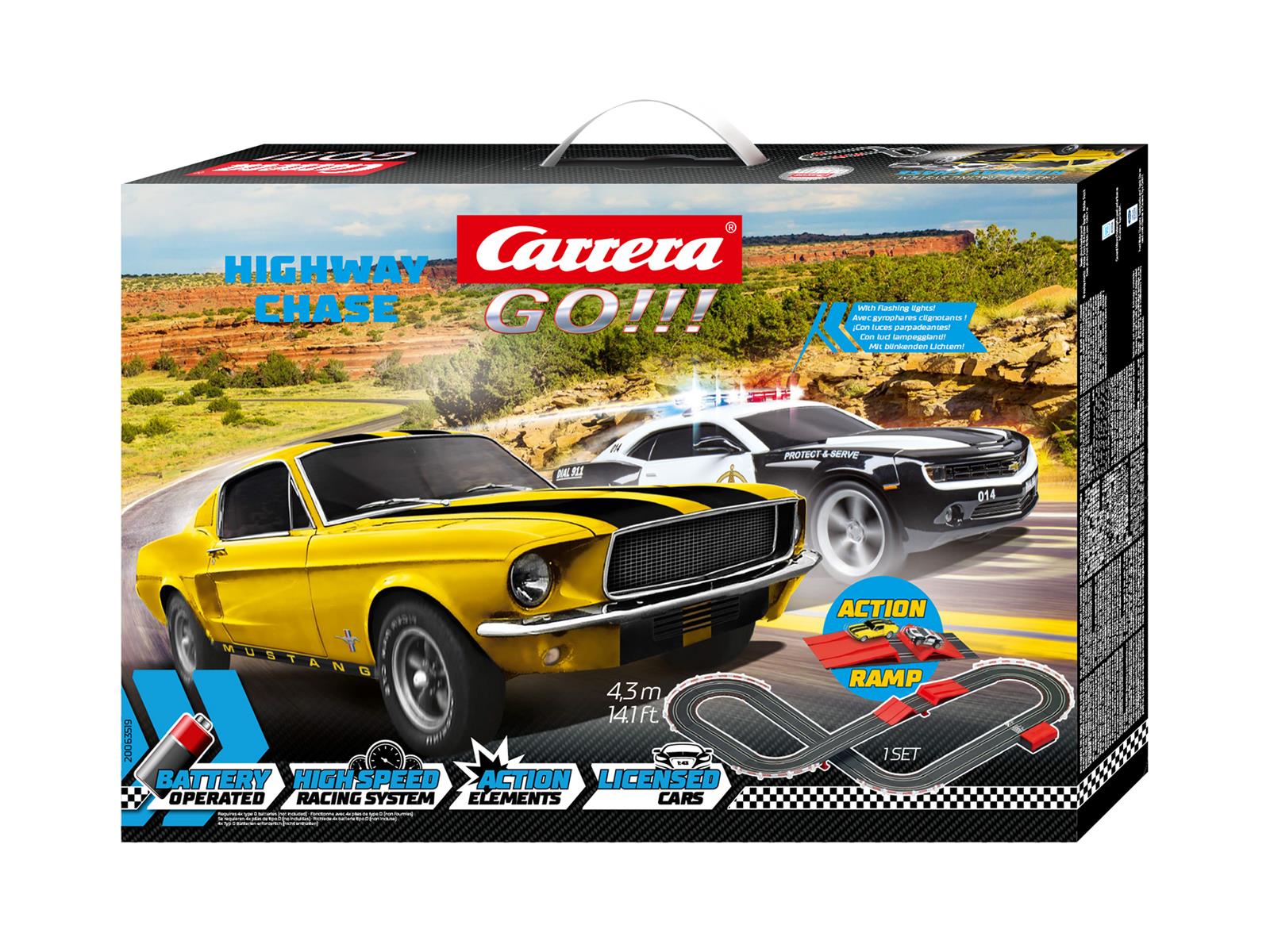 CARRERA OF AMERICA 20063519 Carrera GO Highway Chase sets | Summit Racing