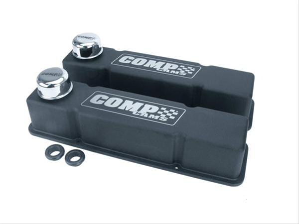 COMP Cams 280 COMP Cams Black-Wrinkle Powdercoated Valve Covers ...