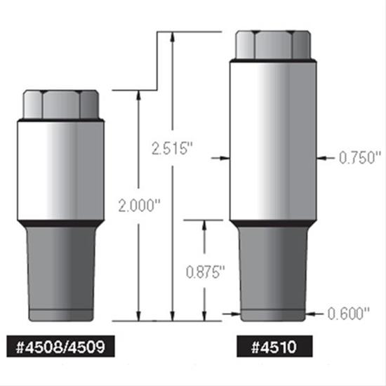 COMP Cams 4508-1 COMP Cams Rocker Arm Adjusting Nuts | Summit Racing