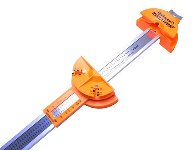 Continental Belts and Hoses 08000 Continental Belt Size Gauges | Summit ...