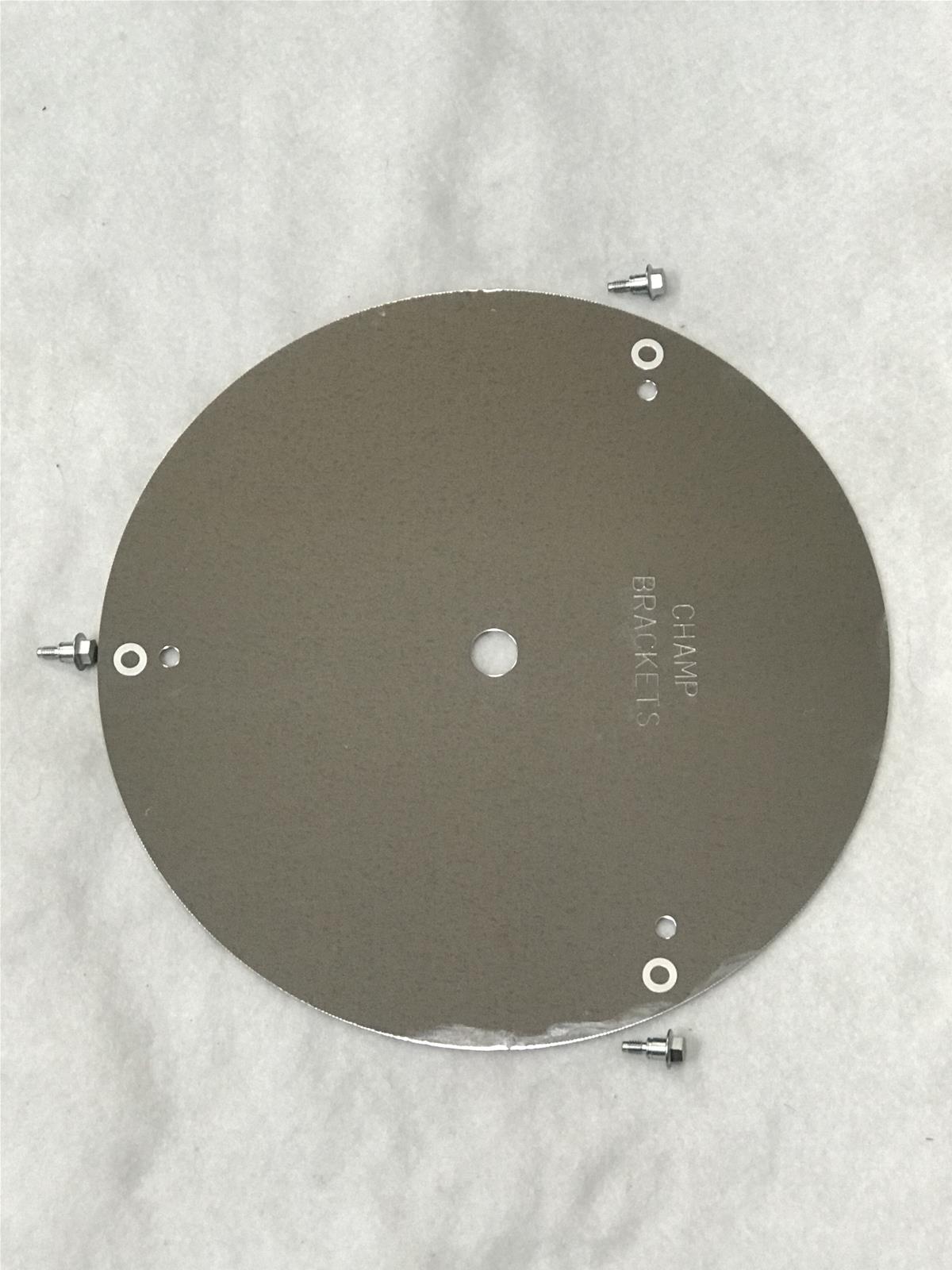 Champ Pans JR1034-B Champ Pans Aluminum Mud Cap Covers | Summit Racing