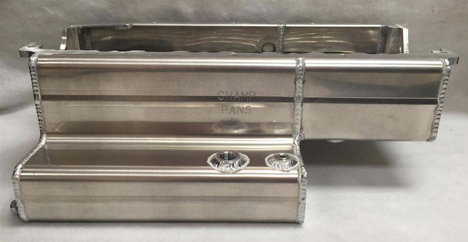 Champ Pans PRO1100KO Champ Pans Circle Track Wet Sump Oil Pans | Summit ...