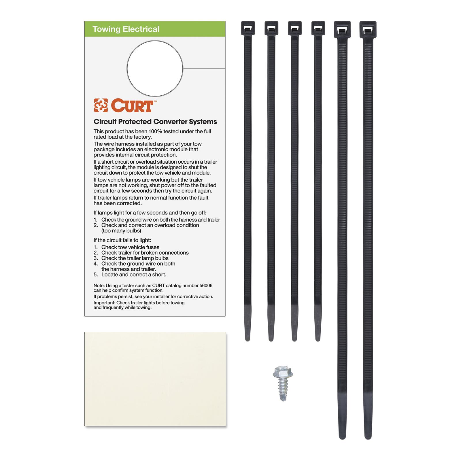 Curt Manufacturing 55382 CURT Custom Wiring Connector Harnesses ...