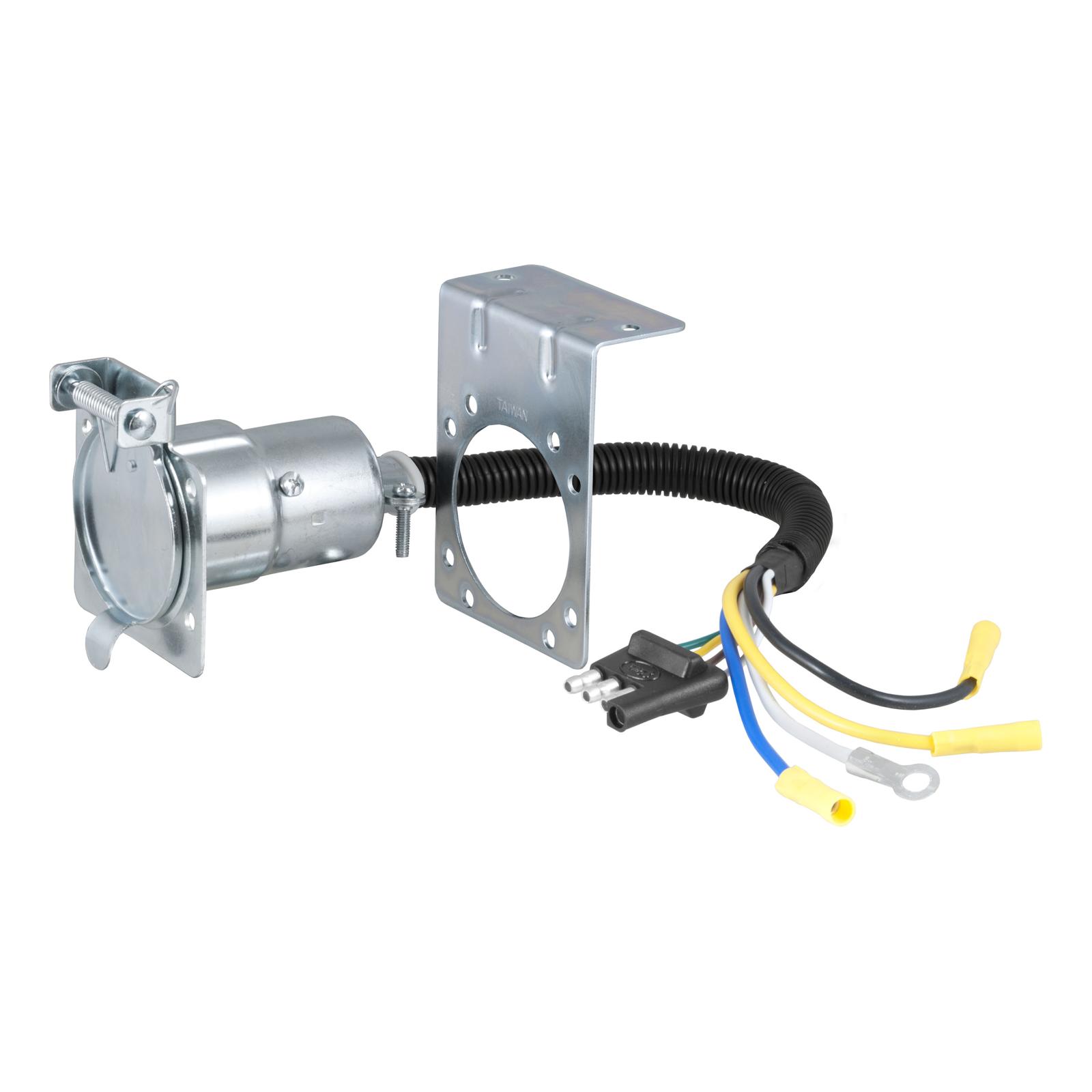 Curt Manufacturing 57185 CURT Trailer Harness Adapters | Summit Racing