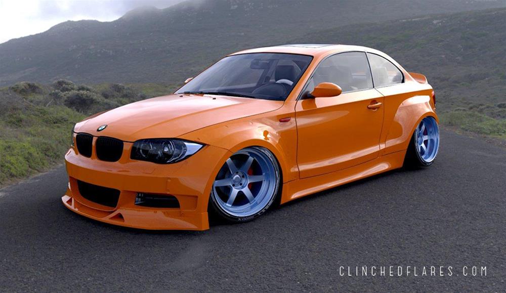 Clinched BMW-E82WDL Clinched Widebody Kits | Summit Racing
