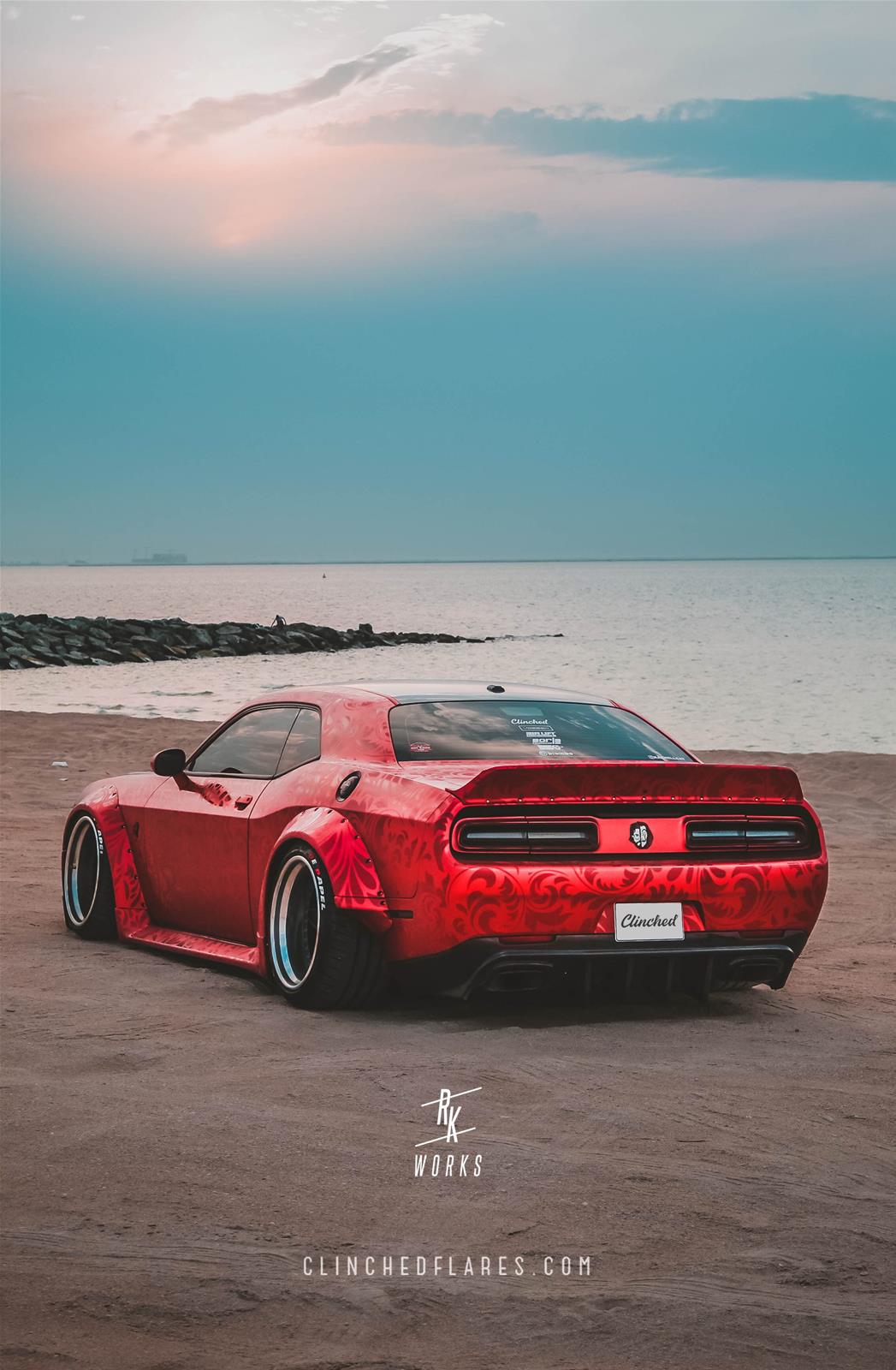 2020 DODGE CHALLENGER Clinched DUCK-CHAL Clinched Ducktail Spoilers ...