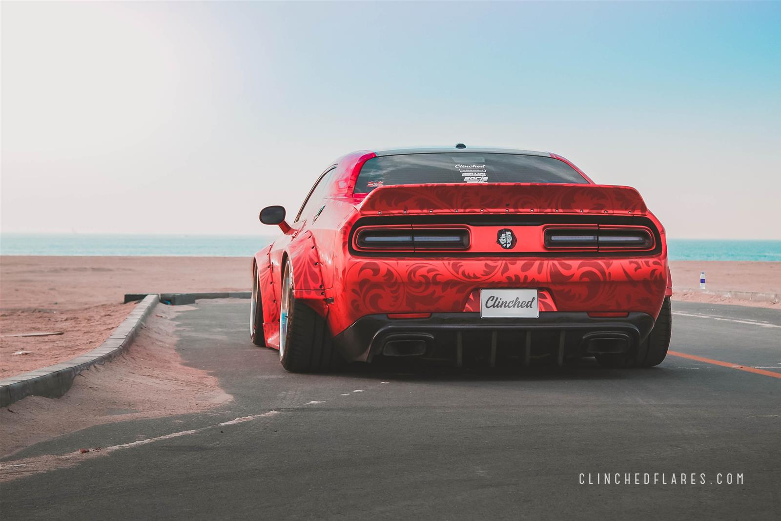 2020 DODGE CHALLENGER Clinched DUCK-CHAL Clinched Ducktail Spoilers ...