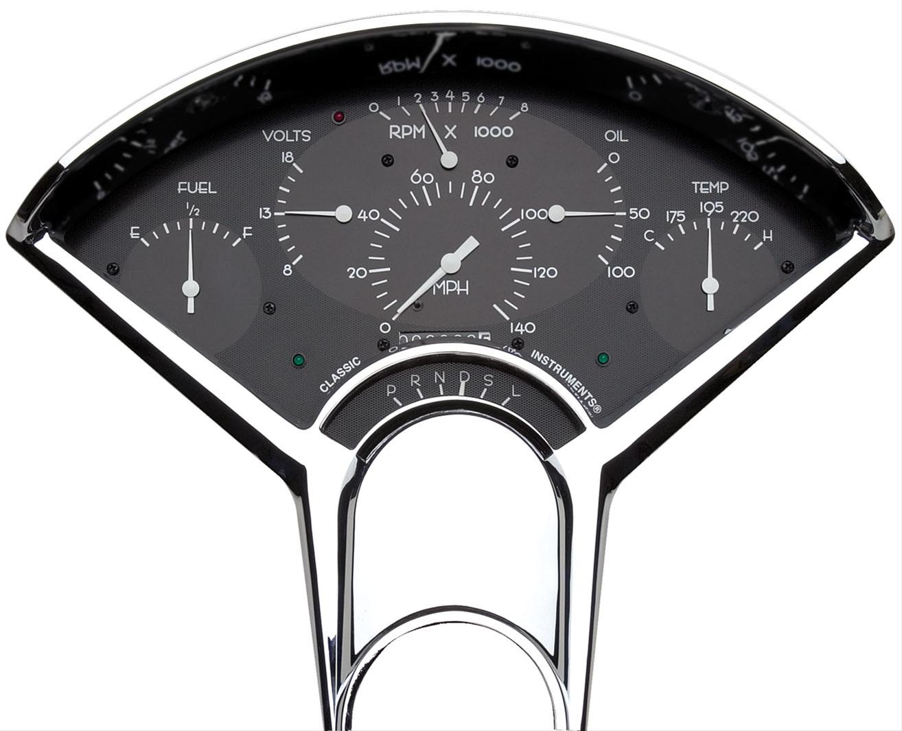 Classic Instruments BE01BB Classic Instruments Bel Era Package Gauge ...