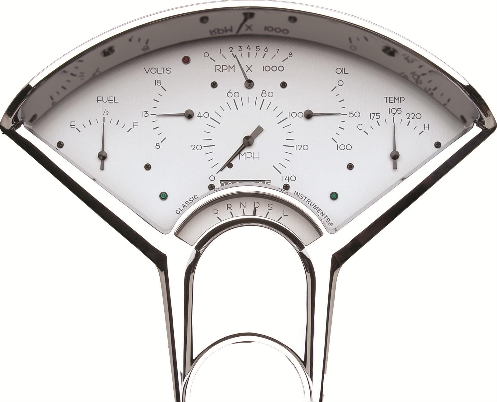 Classic Instruments BE01WW Classic Instruments Bel Era Package Gauge ...