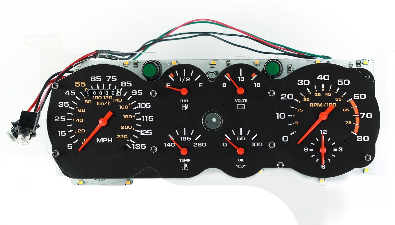 Classic Instruments CH78OE07 Classic Instruments 1978-88 G-Body Gauge ...