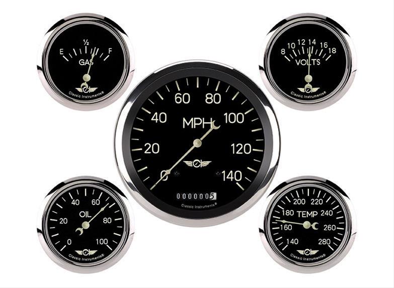 Classic Instruments CL954SRC Classic Instruments Classic Series Gauge ...
