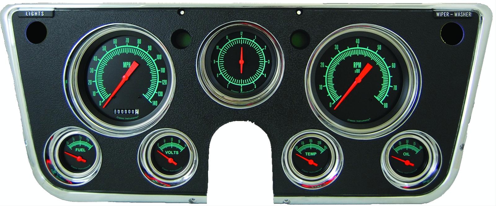 1972 CHEVROLET C10 PICKUP Classic Instruments CT67GS Classic ...