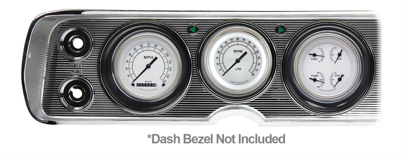Classic Instruments CV64CW Classic Instruments 1964-65 Chevelle Package ...
