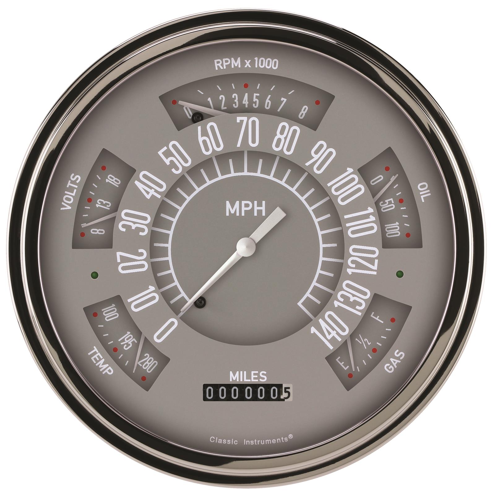 Classic Instruments FC49G Classic Instruments 1949-50 Ford Shoebox ...