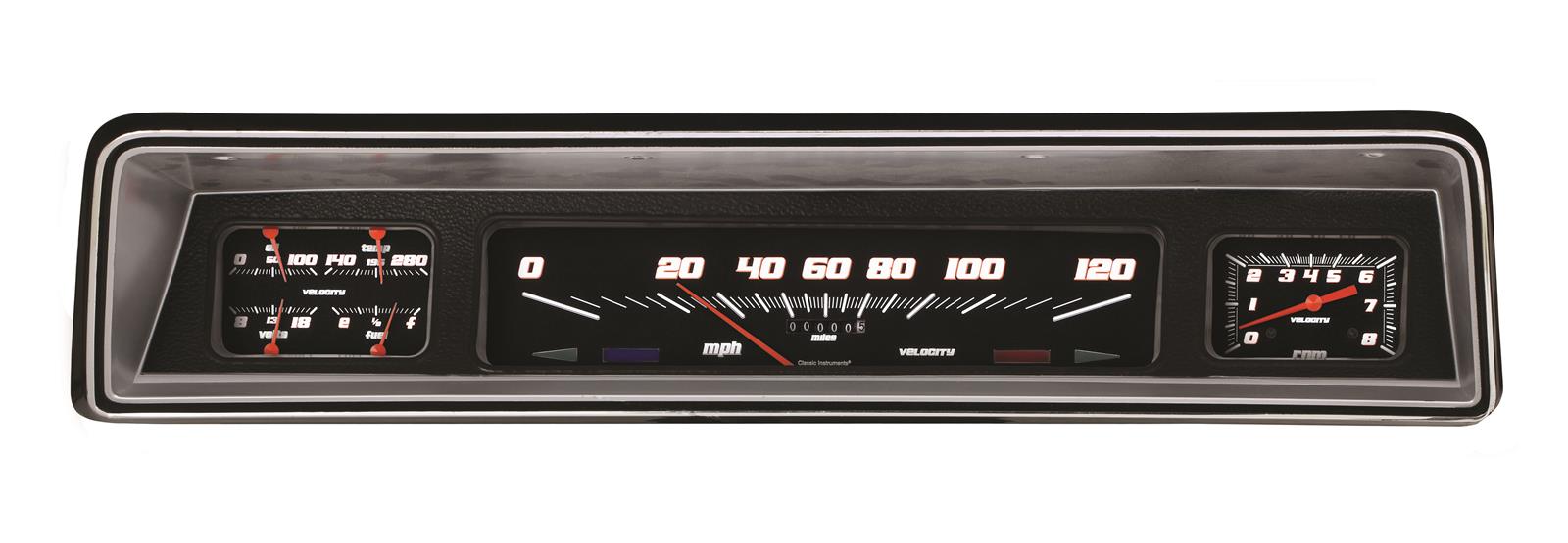 Classic Instruments NO66VSB Classic Instruments 1966-67 Nova Package ...