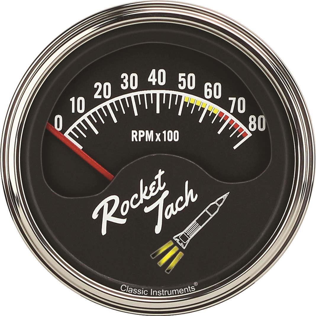 Classic Instruments RT80SLF Classic Instruments Rocket Tachometers ...
