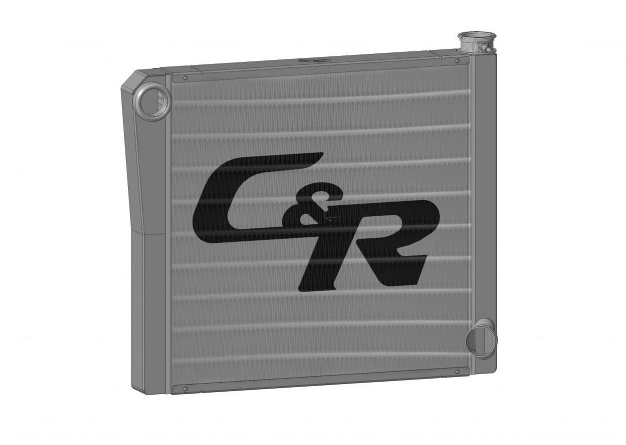 PWR North America 900-22190 C&R Racing Universal Radiators | Summit Racing